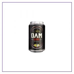 DAM BURG PREMIUM LAGER BEER CAN - Universe Lines International LLC